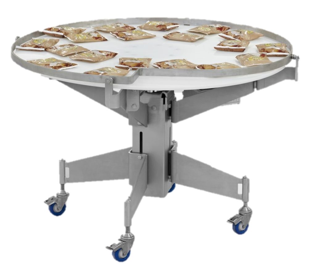 Mesa rotativa flexible de baja energía - CS Process